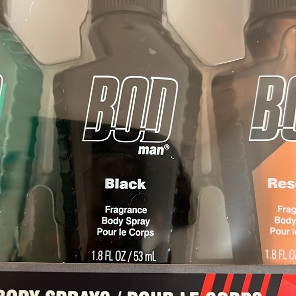 Accessories | Bod Man 3 Pack Fragrance Body Spray | Poshmark